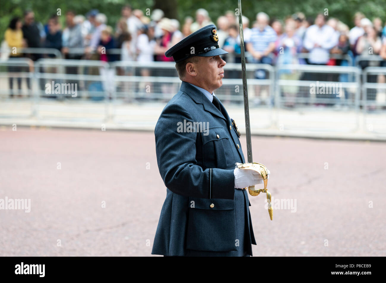 RAF 100 Years Flypast July 2018 Stock Photo - Alamy