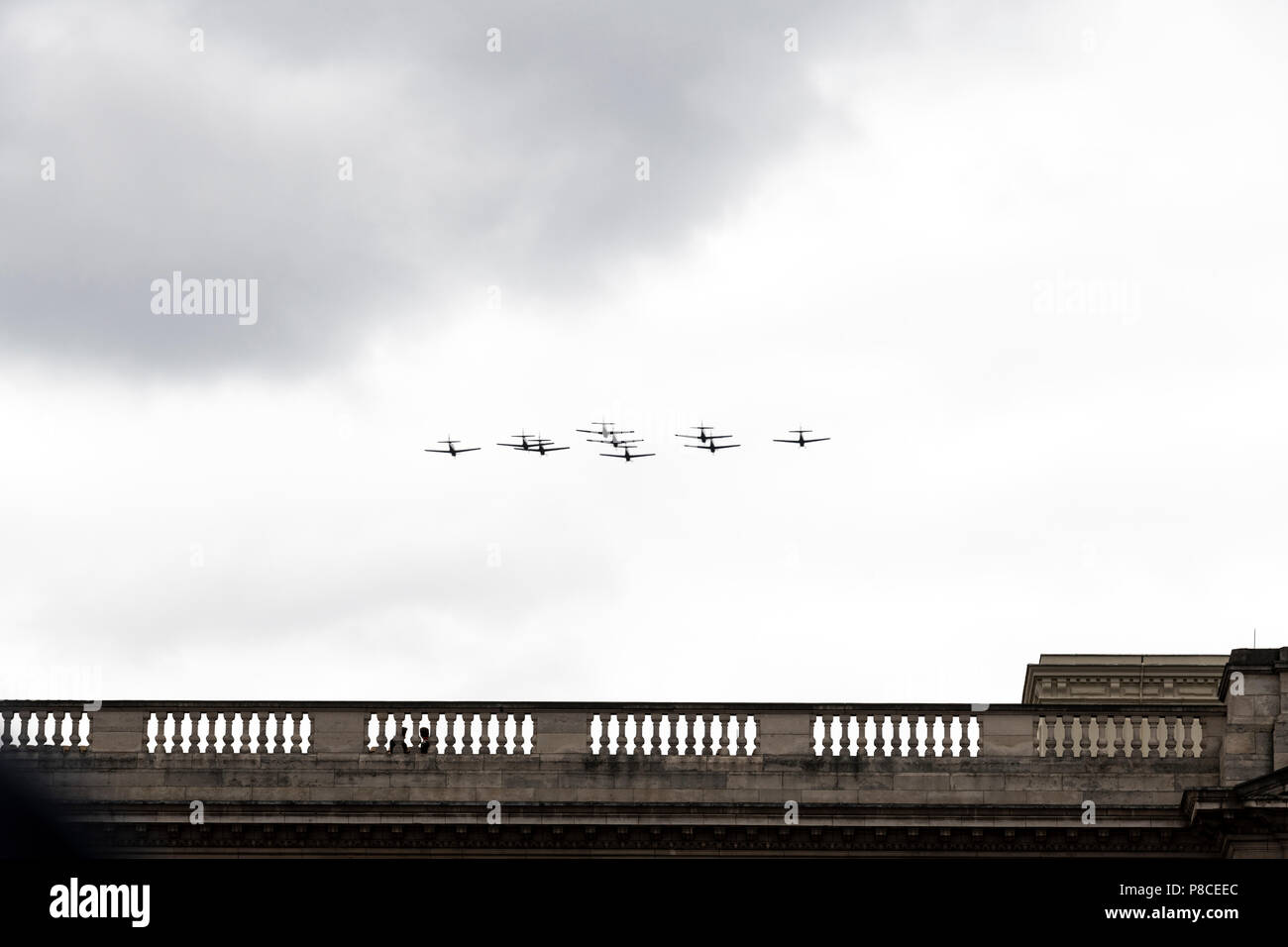 RAF 100 Years Flypast July 2018 Stock Photo - Alamy