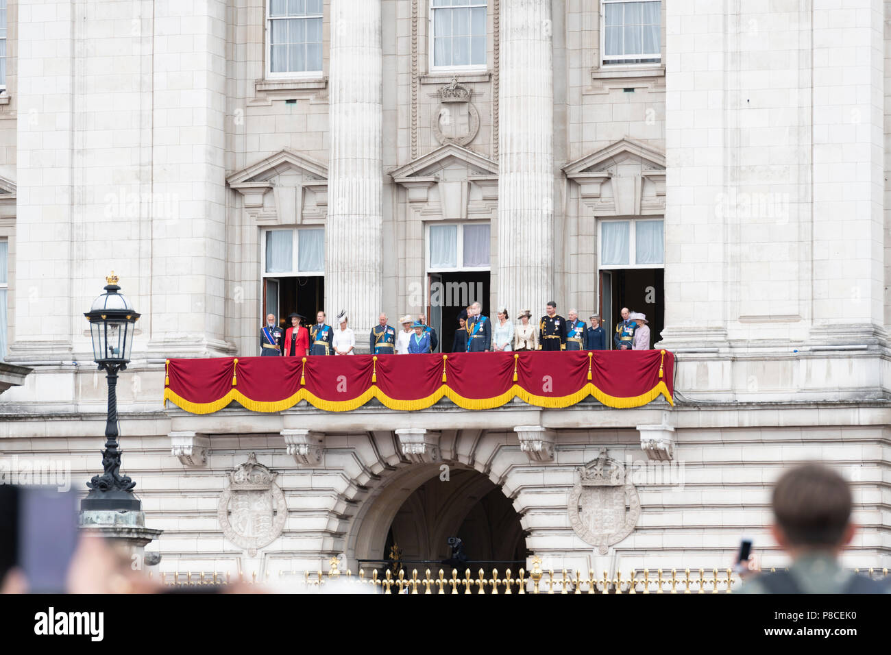 RAF 100 Years Flypast July 2018 Stock Photo - Alamy