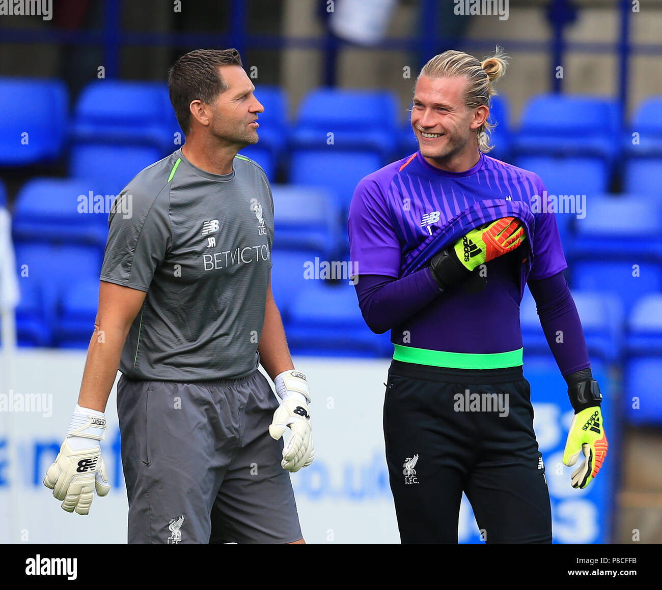 Tranmere rovers goalkeeper goalkeeping coach hi-res stock photography ...