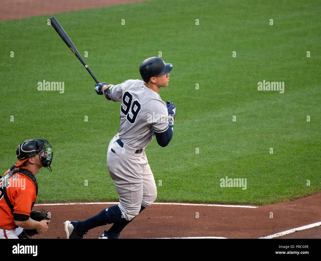 Aaron judge out field hi-res stock photography and images - Alamy