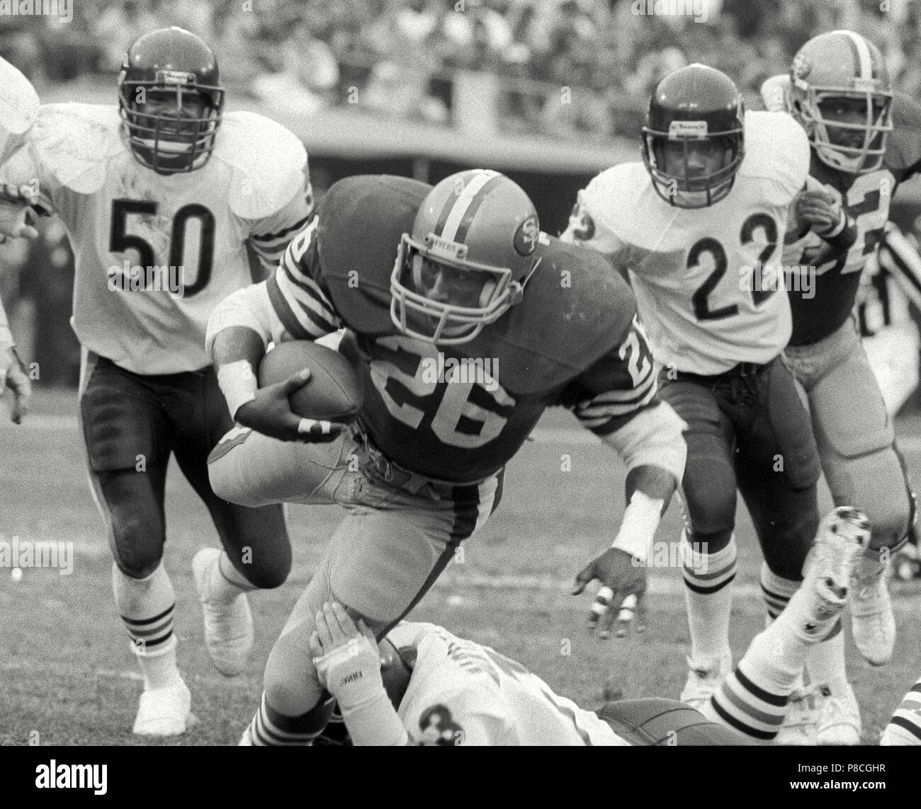 Dave duerson mike singletary hi-res stock photography and images - Alamy