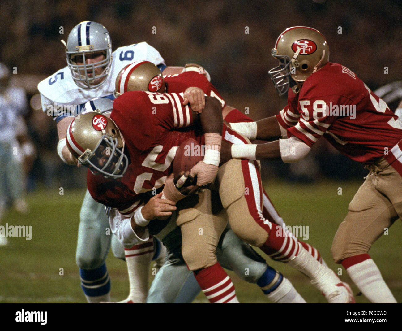San Francisco, California, USA. 19th Dec, 1983. San Francisco 49ers vs ...