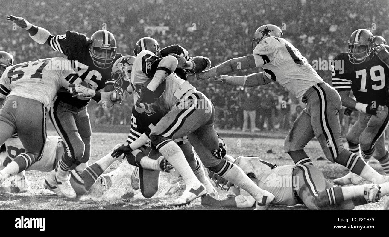 San Francisco, California, USA. 10th Jan, 1982. San Francisco 49ers vs ...