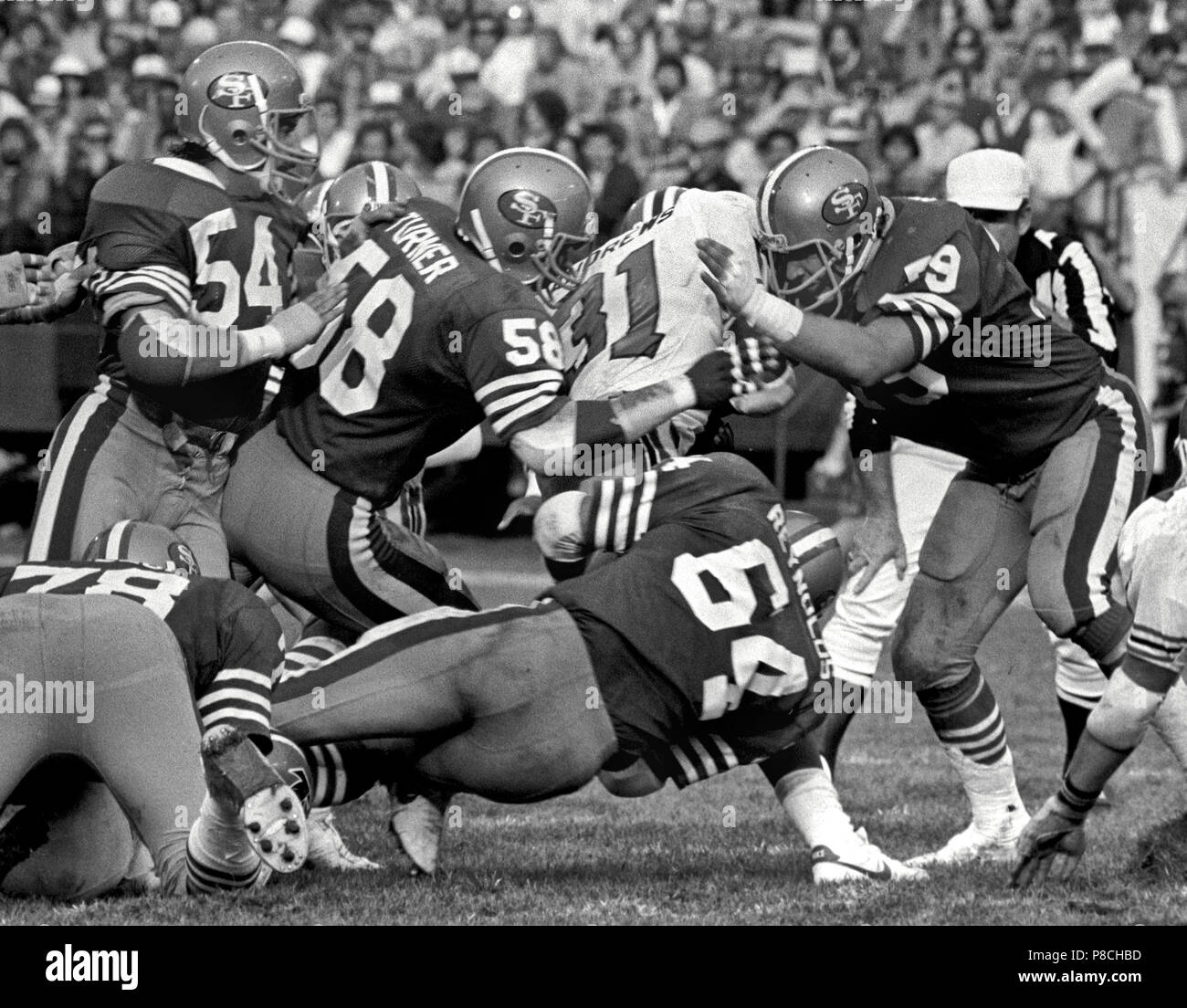 San Francisco, California, USA. 8th Nov, 1981. San Francisco 49ers vs ...
