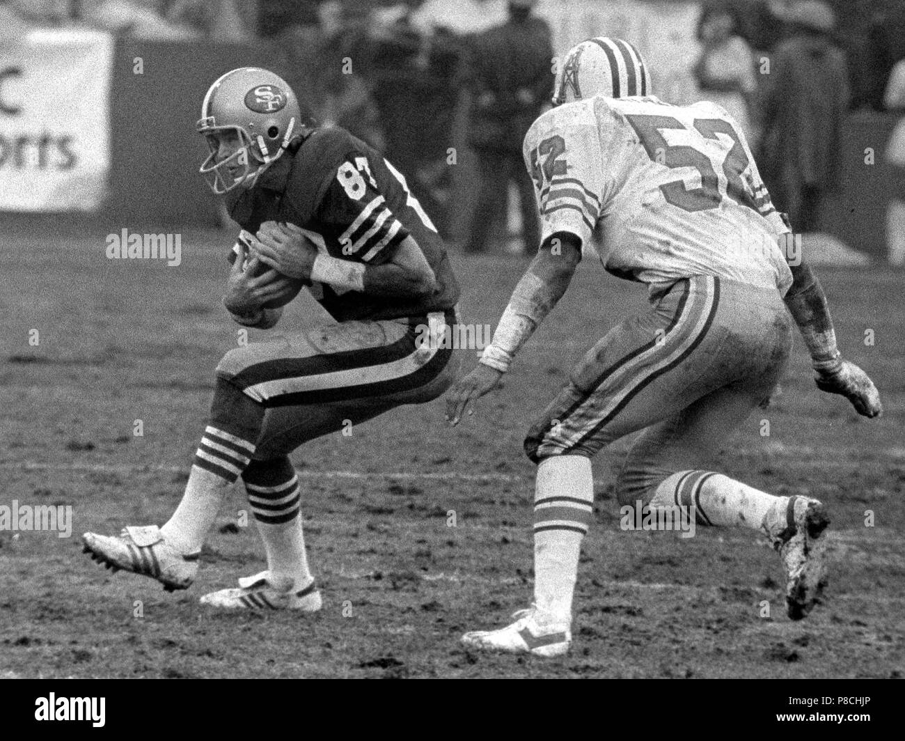 Football line backer Black and White Stock Photos & Images - Alamy