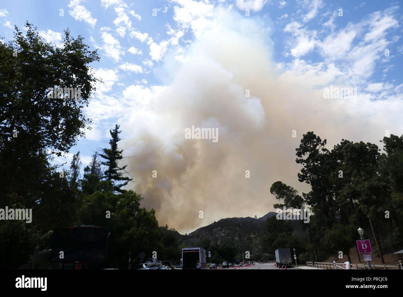 LOS ANGELES, CA - JULY 10: A general view of atmosphere of Griffith ...