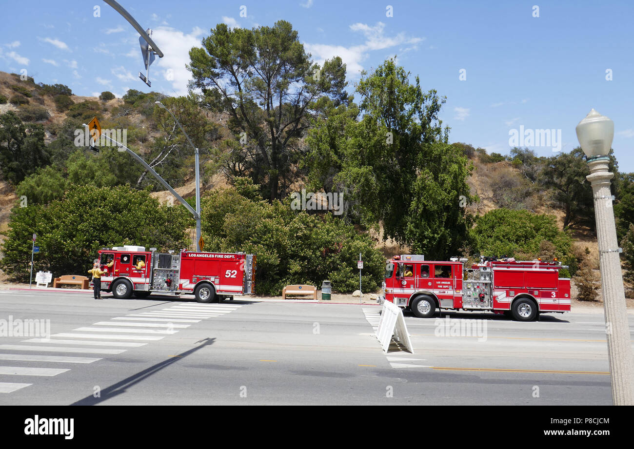 LOS ANGELES, CA - JULY 10: A general view of atmosphere of Griffith ...