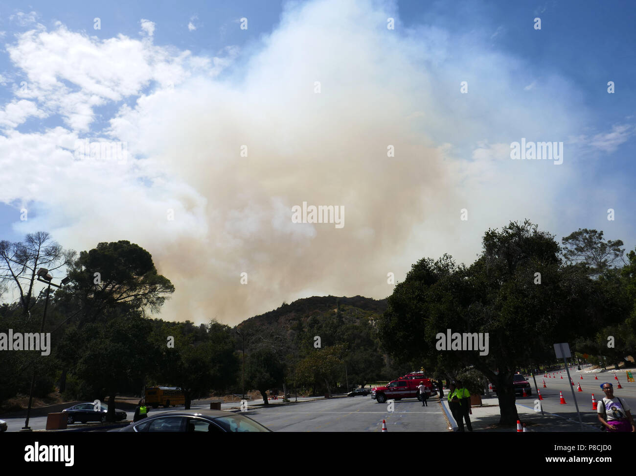 LOS ANGELES, CA - JULY 10: A general view of atmosphere of Griffith ...