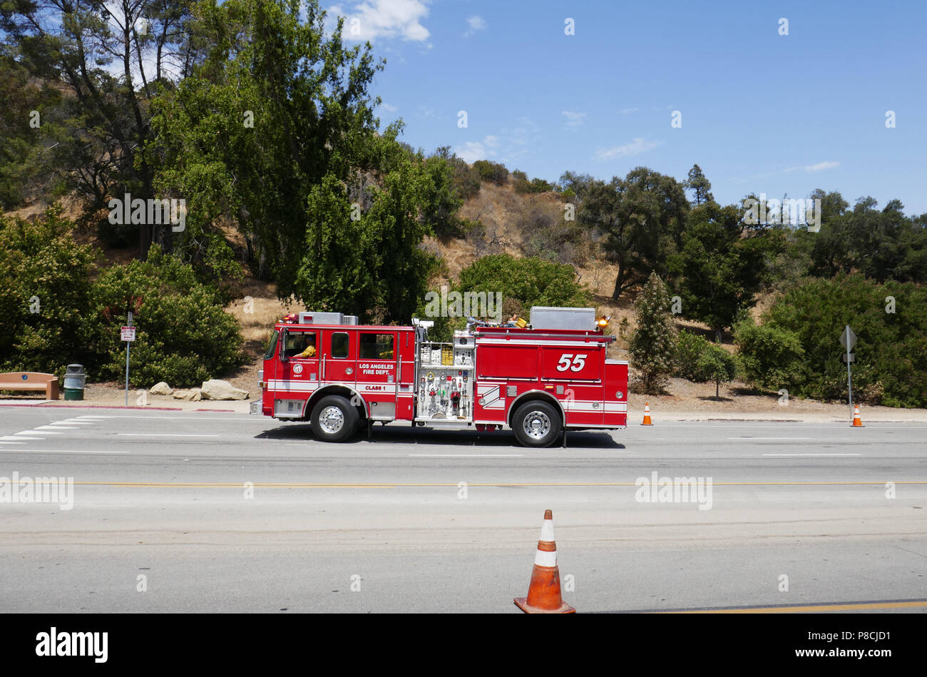 LOS ANGELES, CA - JULY 10: A general view of atmosphere of Griffith ...