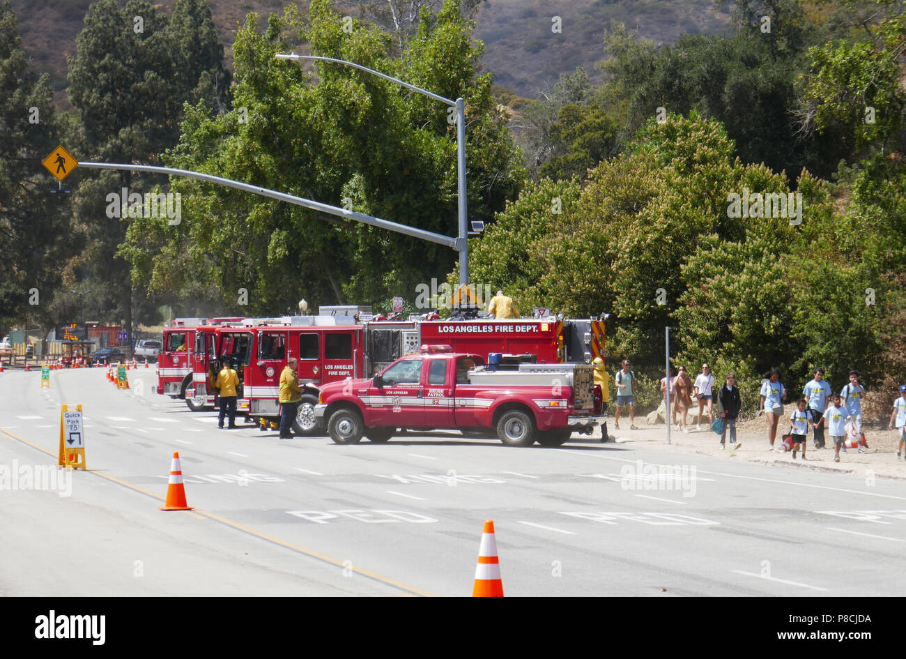 LOS ANGELES, CA - JULY 10: A general view of atmosphere of Griffith ...