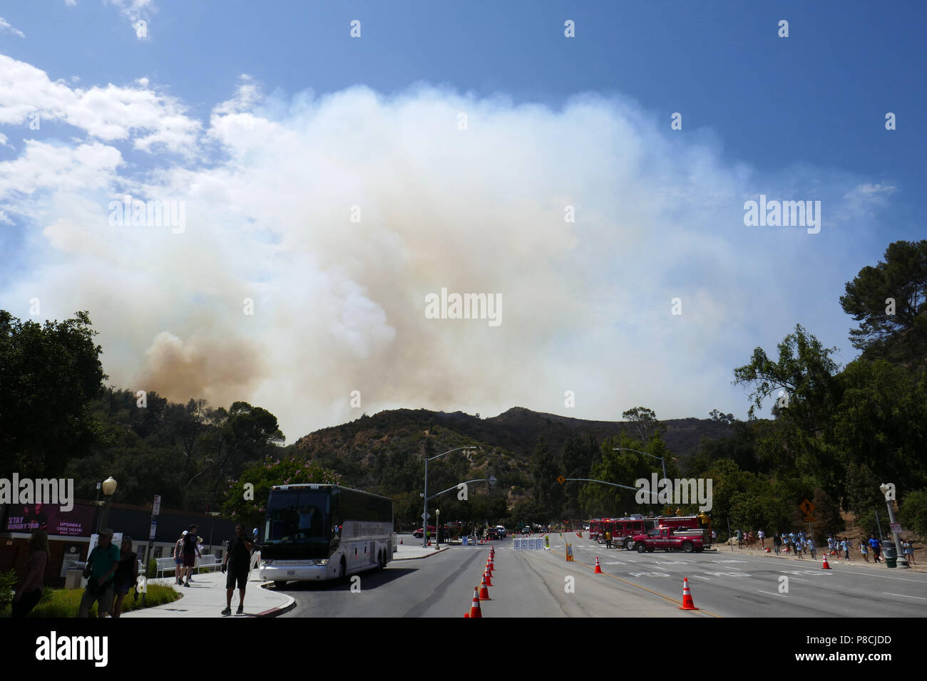 LOS ANGELES, CA - JULY 10: A general view of atmosphere of Griffith ...