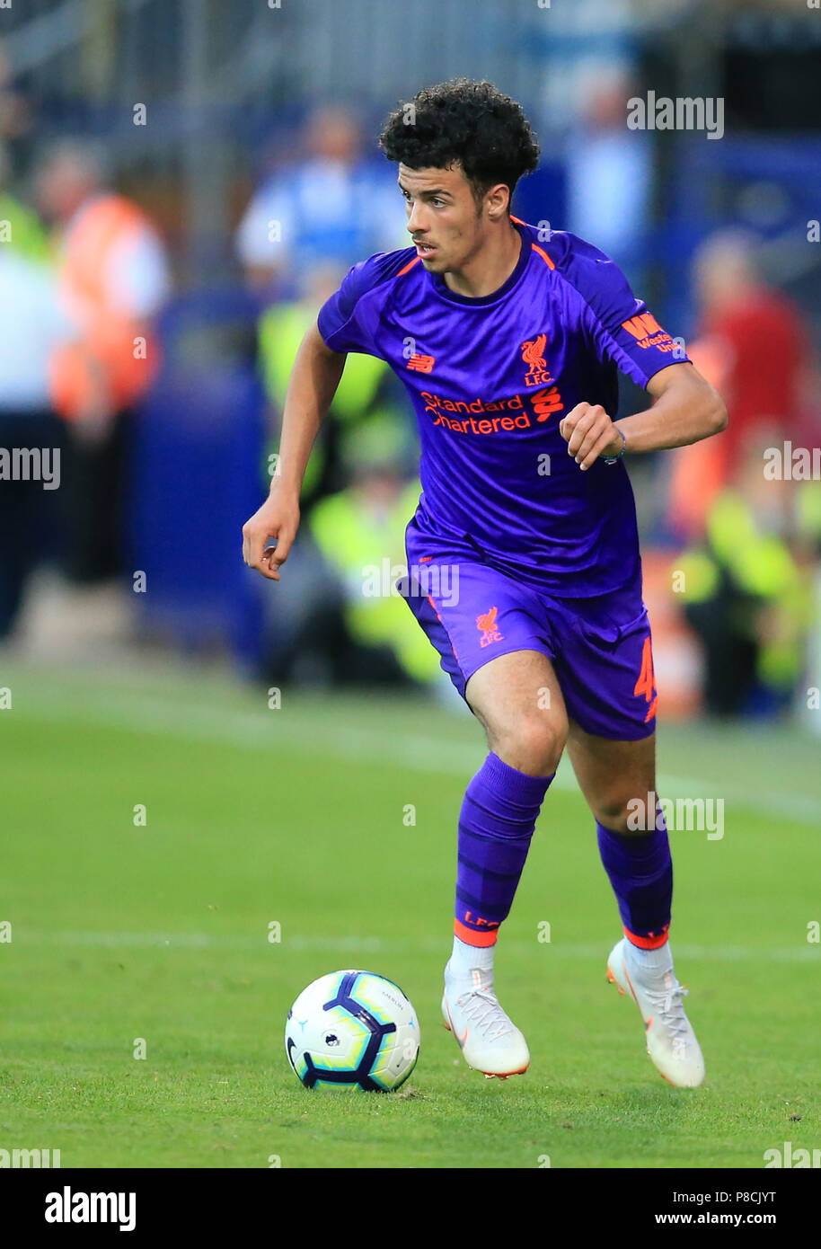 Prenton Park, Tranmere, UK. 10th July, 2018. Pre season football ...