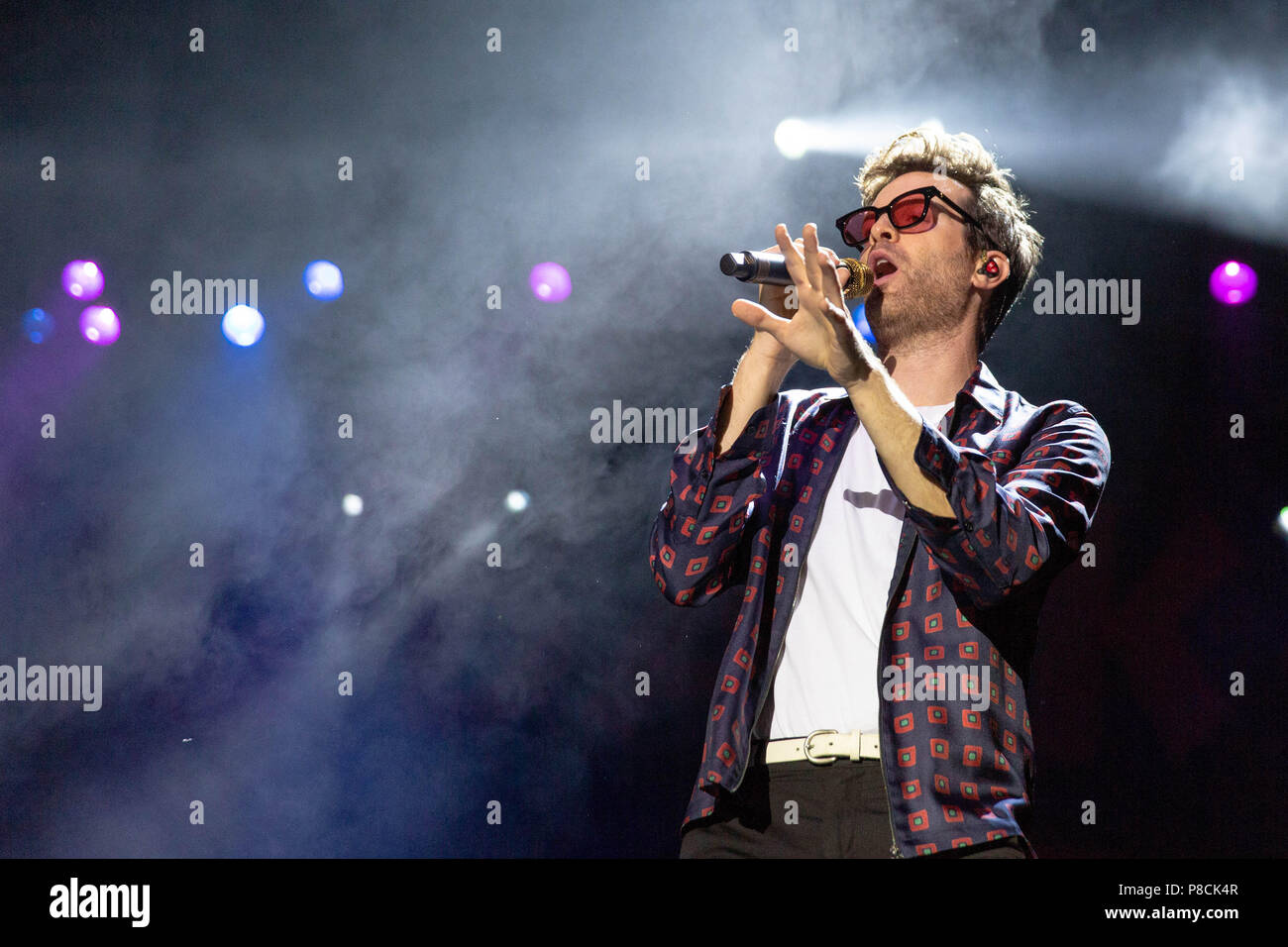 Milwaukee, Wisconsin, USA. 7th July, 2018. MAYER HAWTHORNE during ...