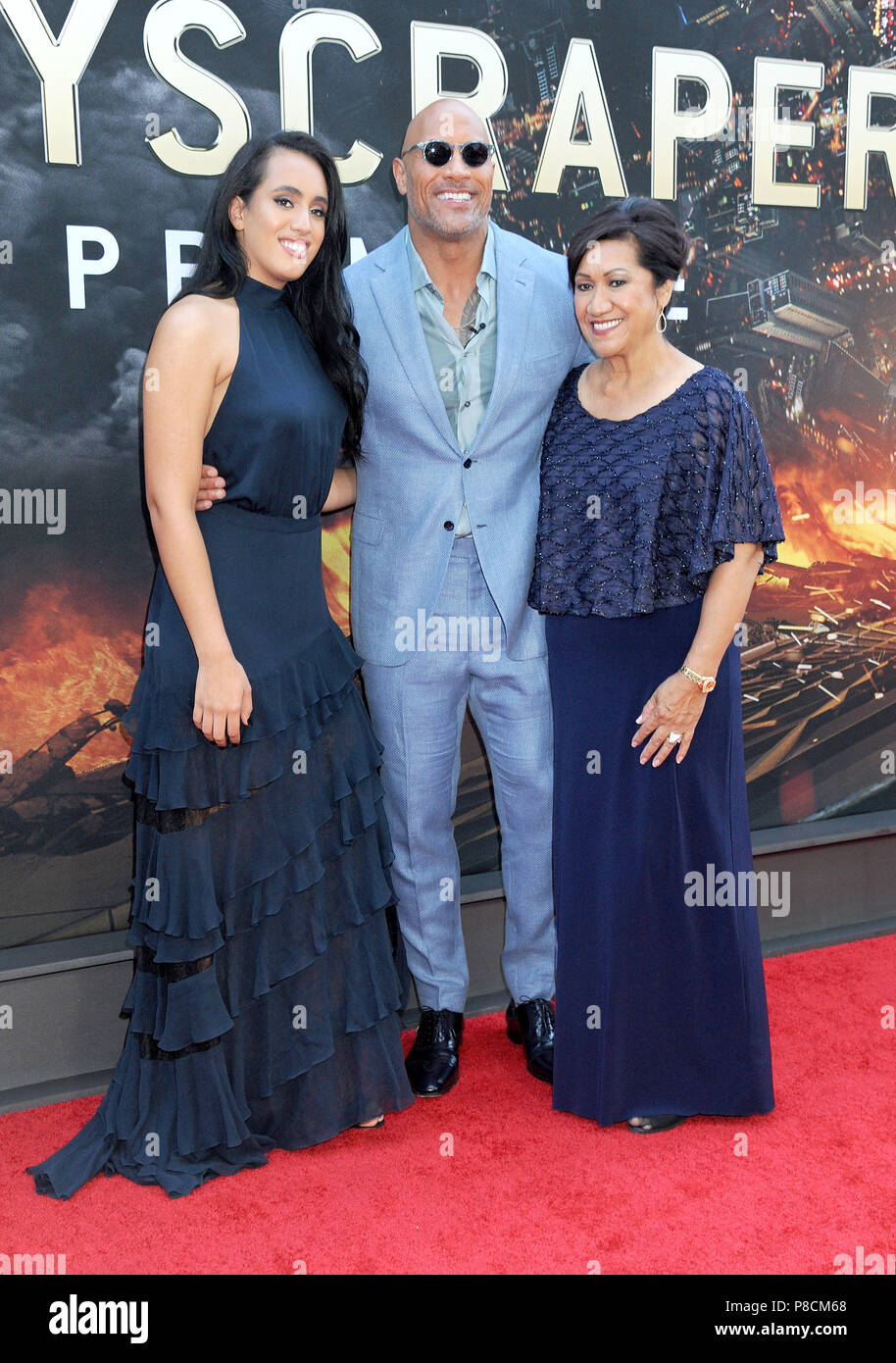 New York, NY, USA. 10th July, 2018. Simone Garcia Johnson, Dwayne ...