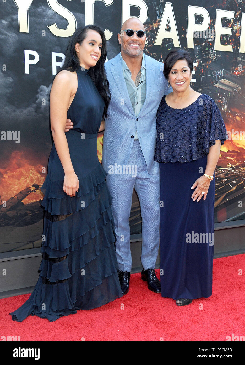 New York, NY, USA. 10th July, 2018. Simone Garcia Johnson, Dwayne ...