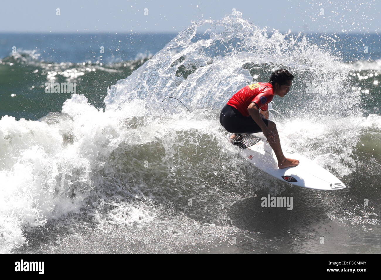 Kugenuma Kaigan, Kanagawa, Japan. 10th July, 2018. Shun Murakami (JPN ...