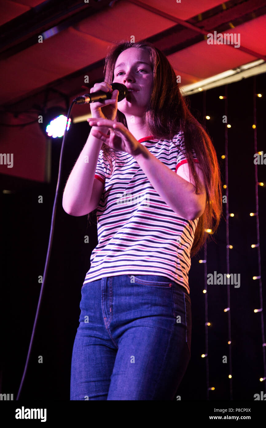 London, UK. 10th July 2018. Rising Superstar and BBC Sound of 2018 ...