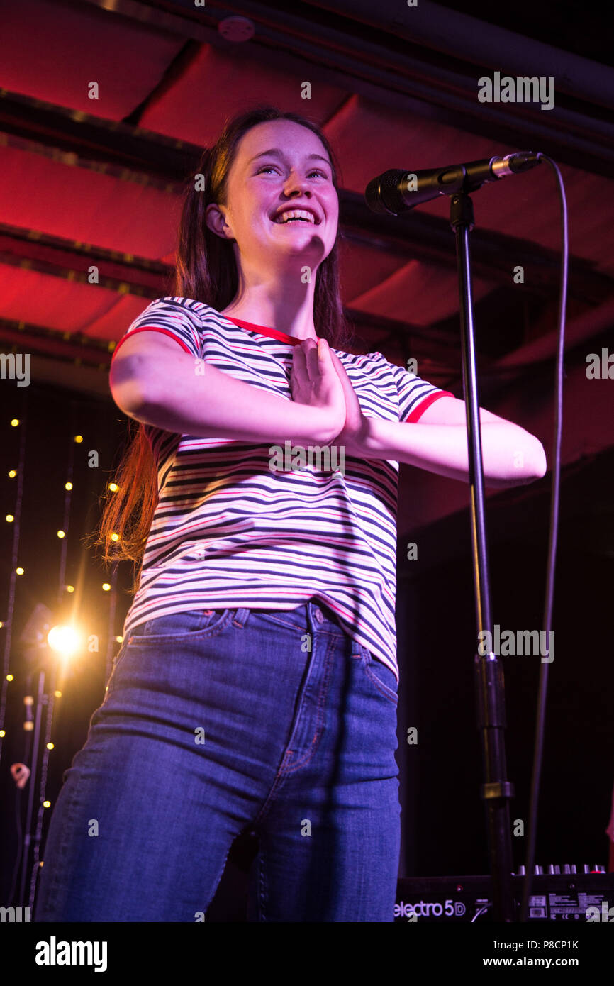 London, UK. 10th July 2018. Rising Superstar and BBC Sound of 2018 ...