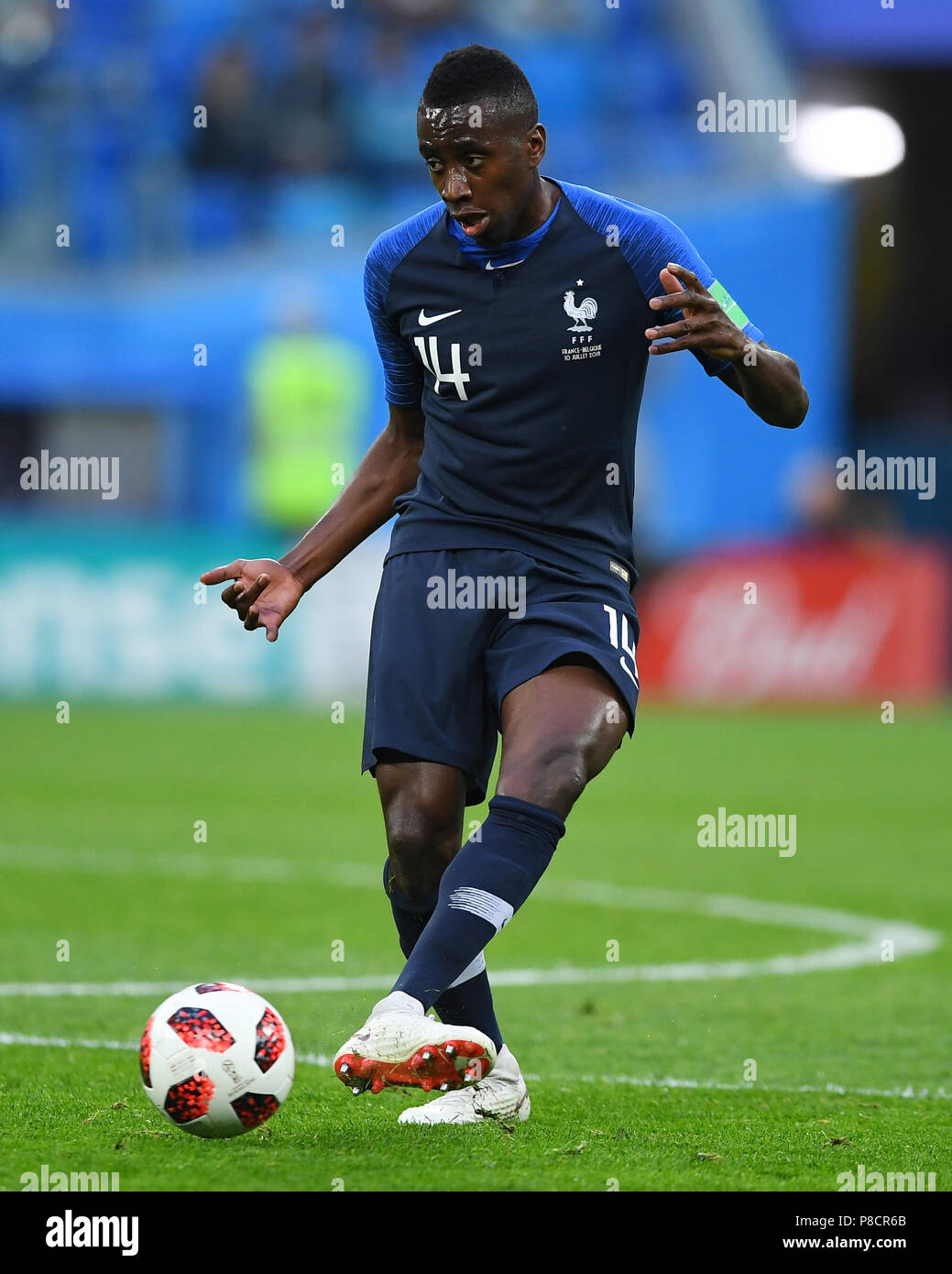 Blaise Matuidi (France). GES / Football / World Cup 2018 Russia: Semi ...