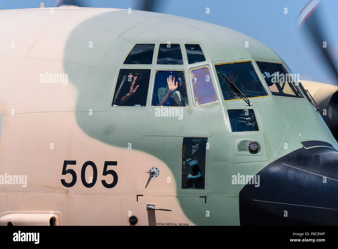 Royal Air Force of Oman Lockheed C-130 Hercules at the Royal ...