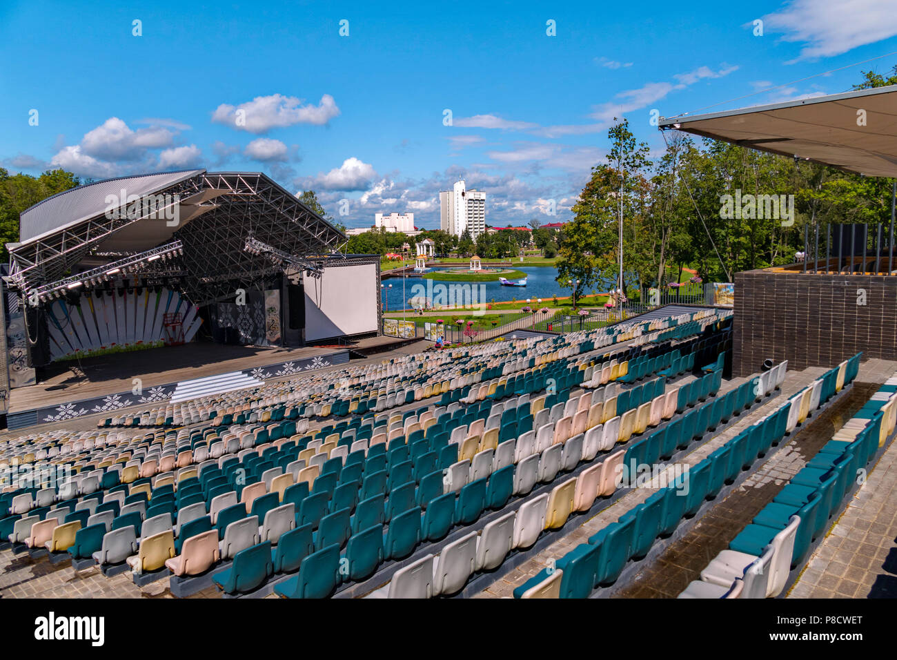 Open air concert hall hi-res stock photography and images - Alamy