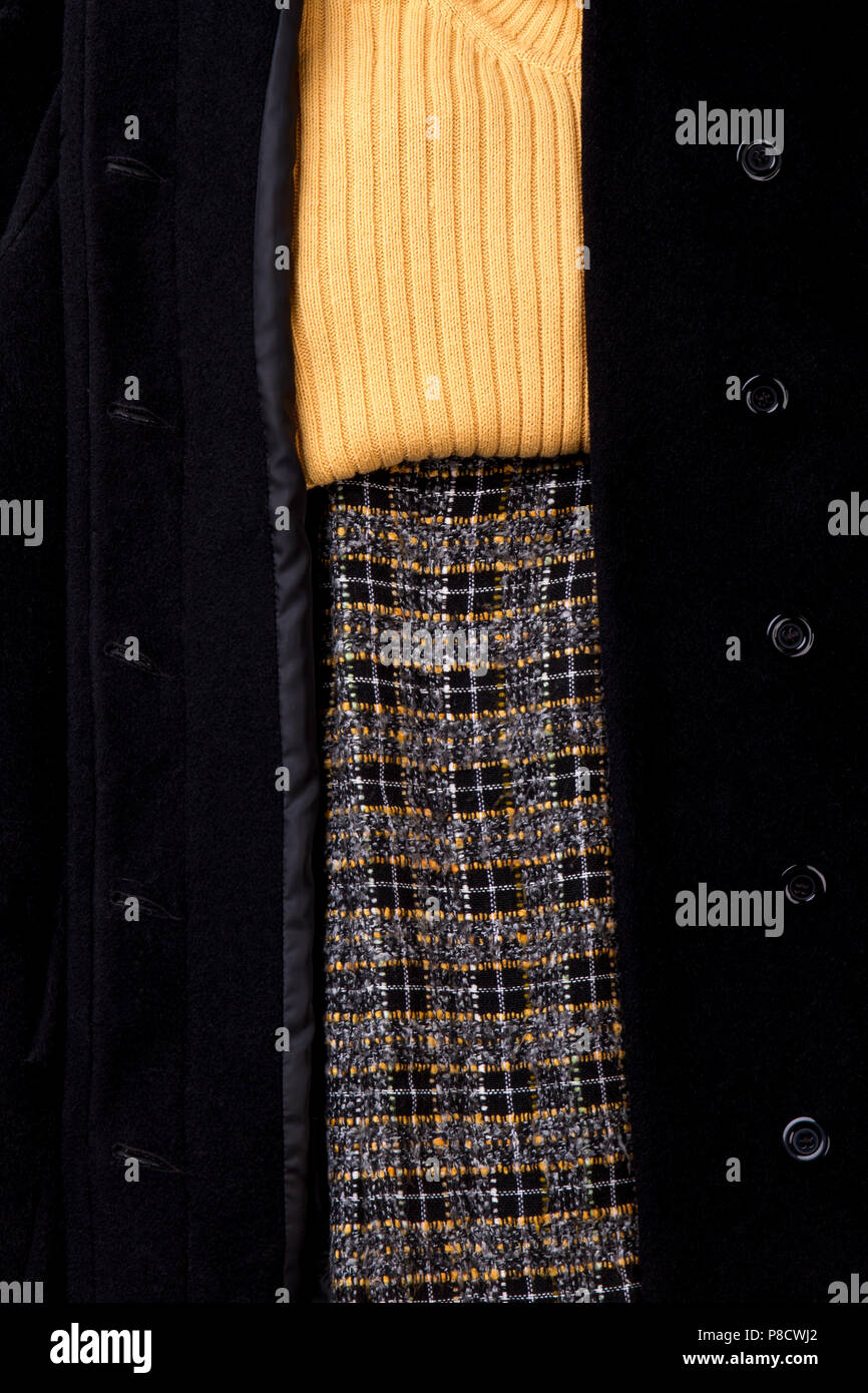 Winter clothes vertical texture Stock Photo - Alamy