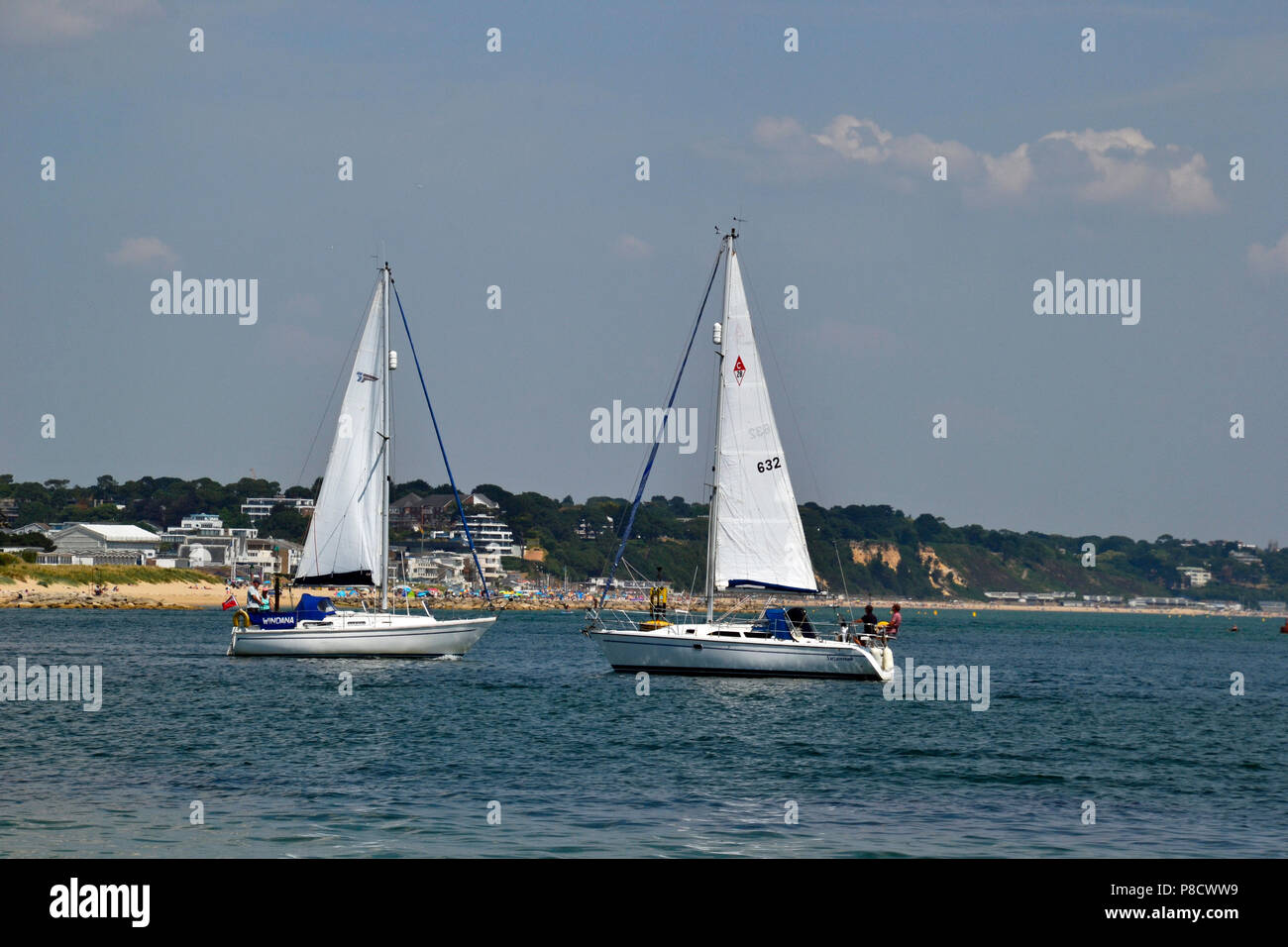 Two luxury yachts hi-res stock photography and images - Alamy