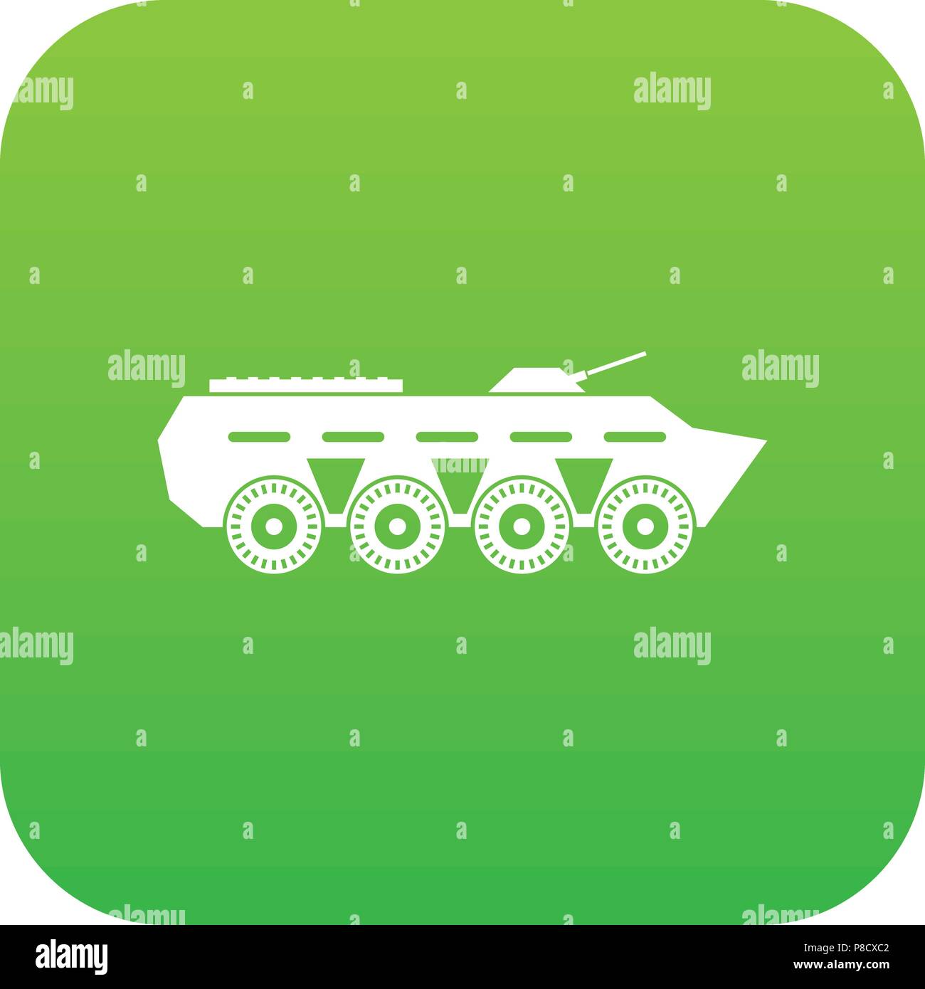 Army battle tank icon digital green Stock Vector Image & Art - Alamy