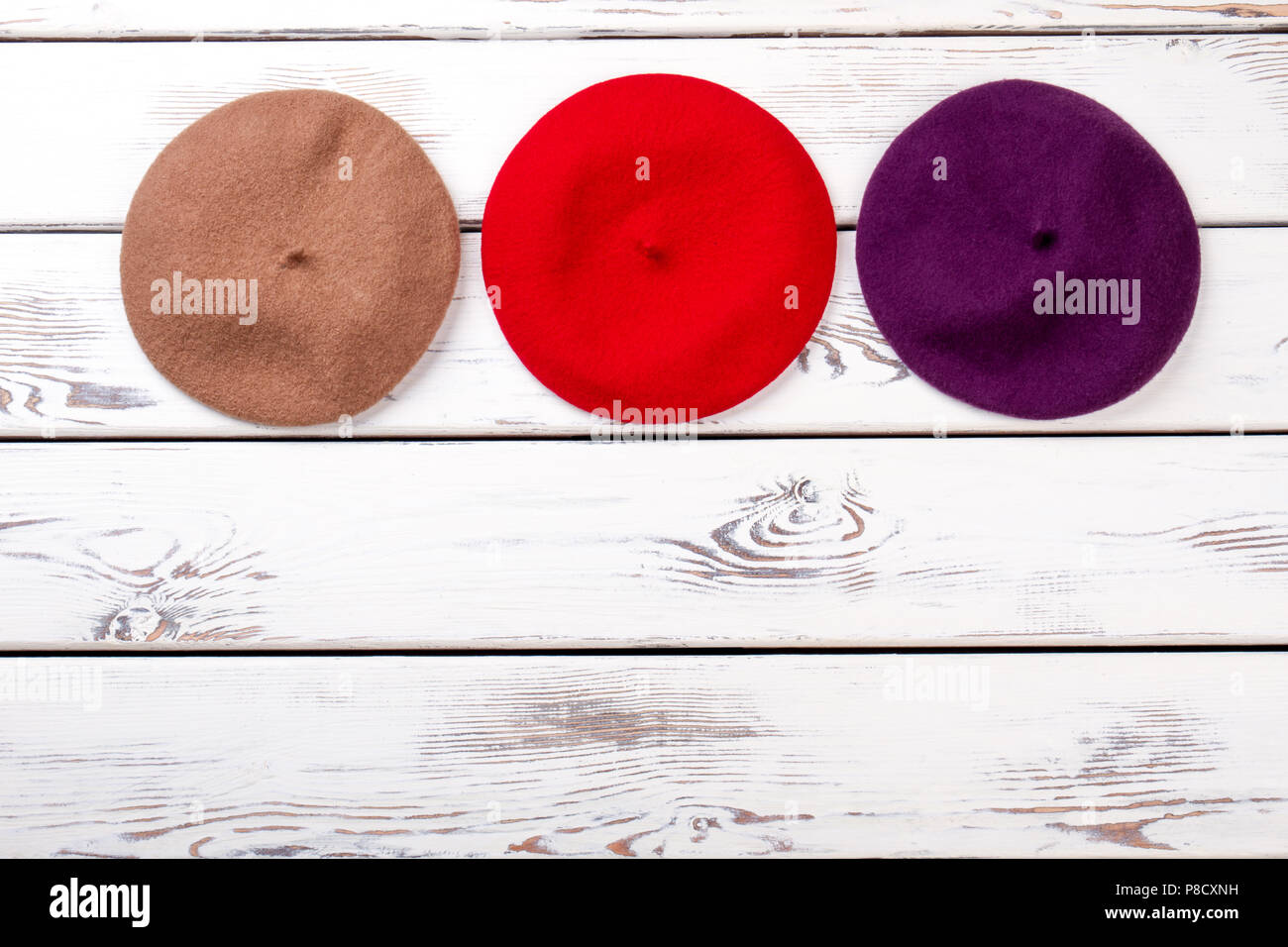 Red purple hats hi-res stock photography and images - Alamy