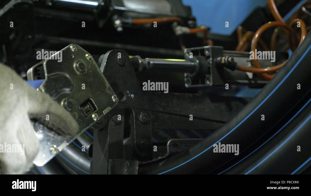 Pipe threading machine hi-res stock photography and images - Alamy