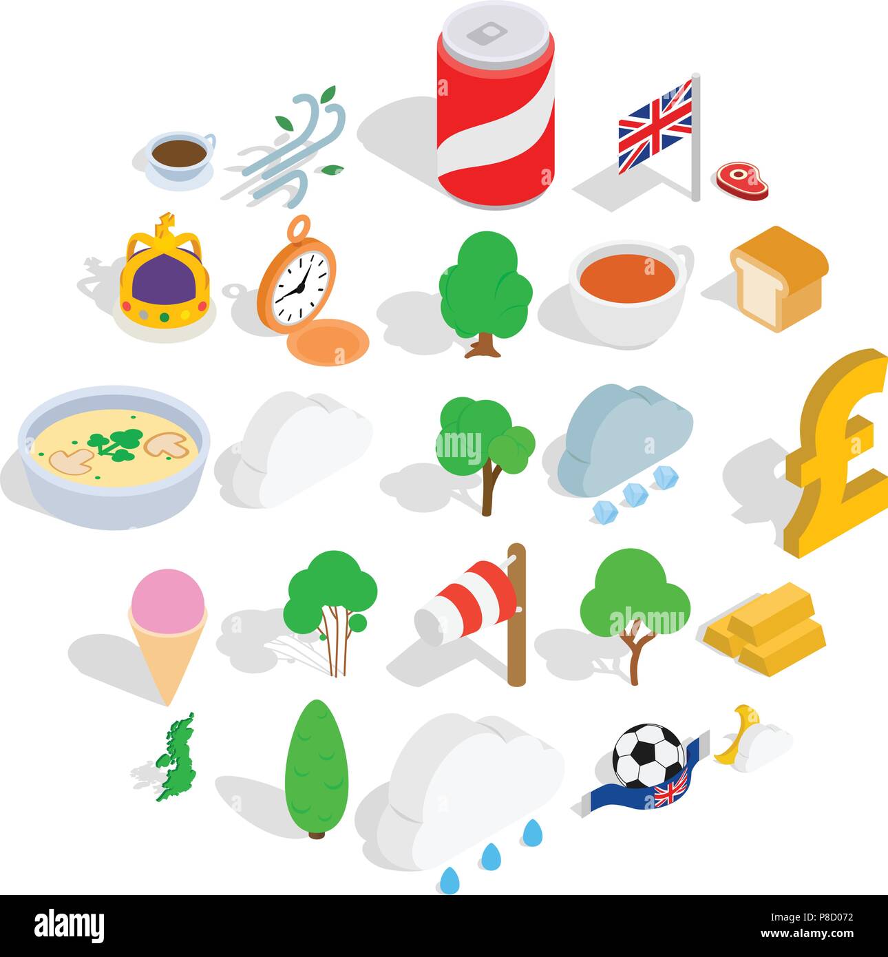 British colonies map Stock Vector Images - Alamy