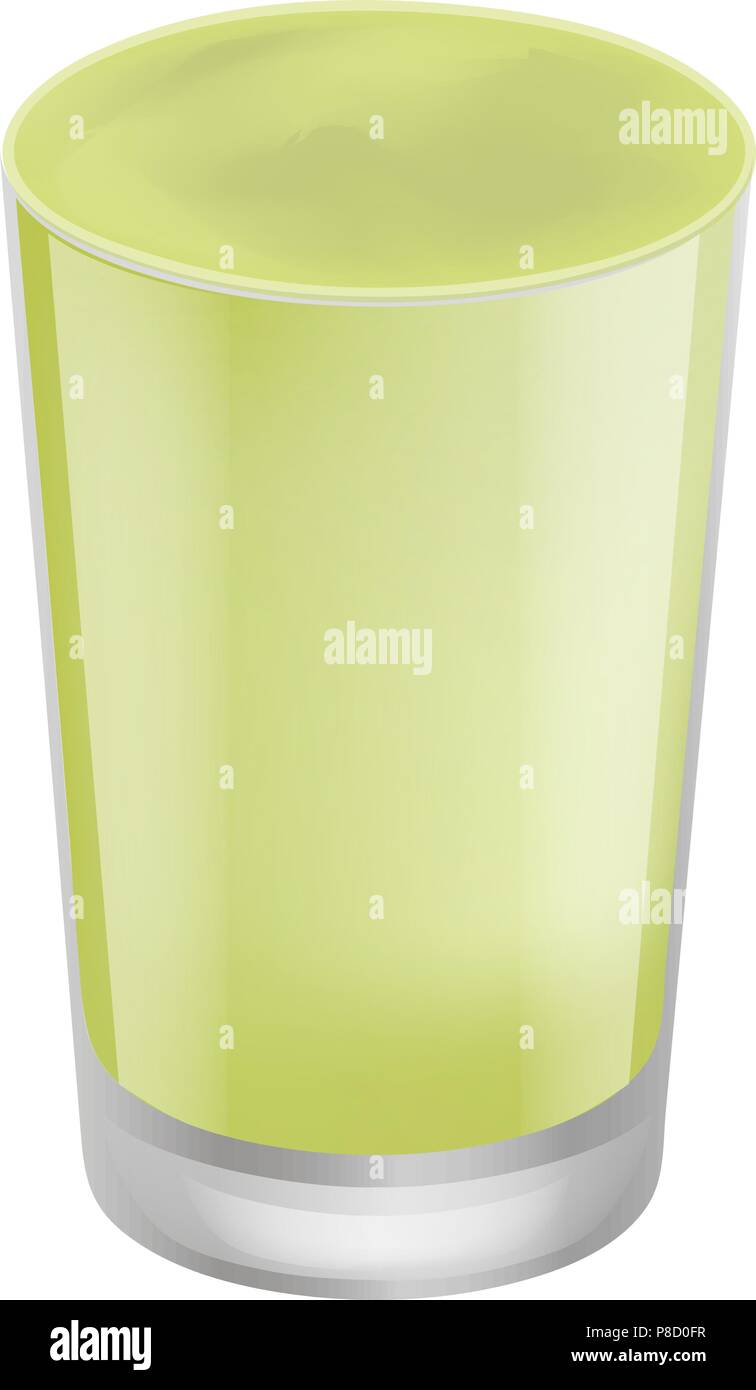 Green smoothie icon, realistic style Stock Vector Image & Art - Alamy