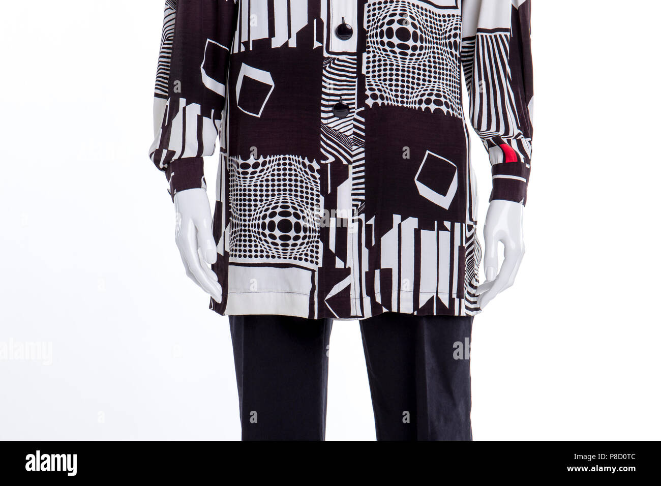 Look at the print up close hi-res stock photography and images - Alamy