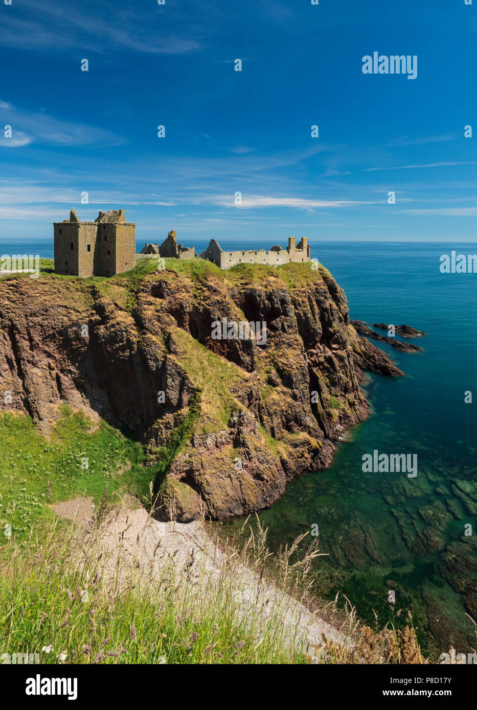 Dunottar Castle, Stonehaven, Aberdeenshire - one of Scotland's most ...