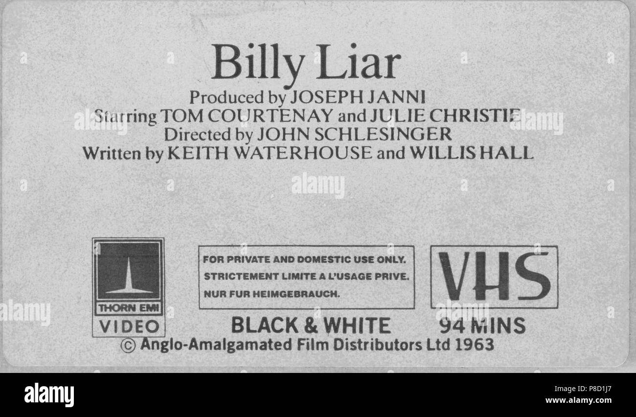 Billy Liar (1963) Date: 1963 Stock Photo - Alamy