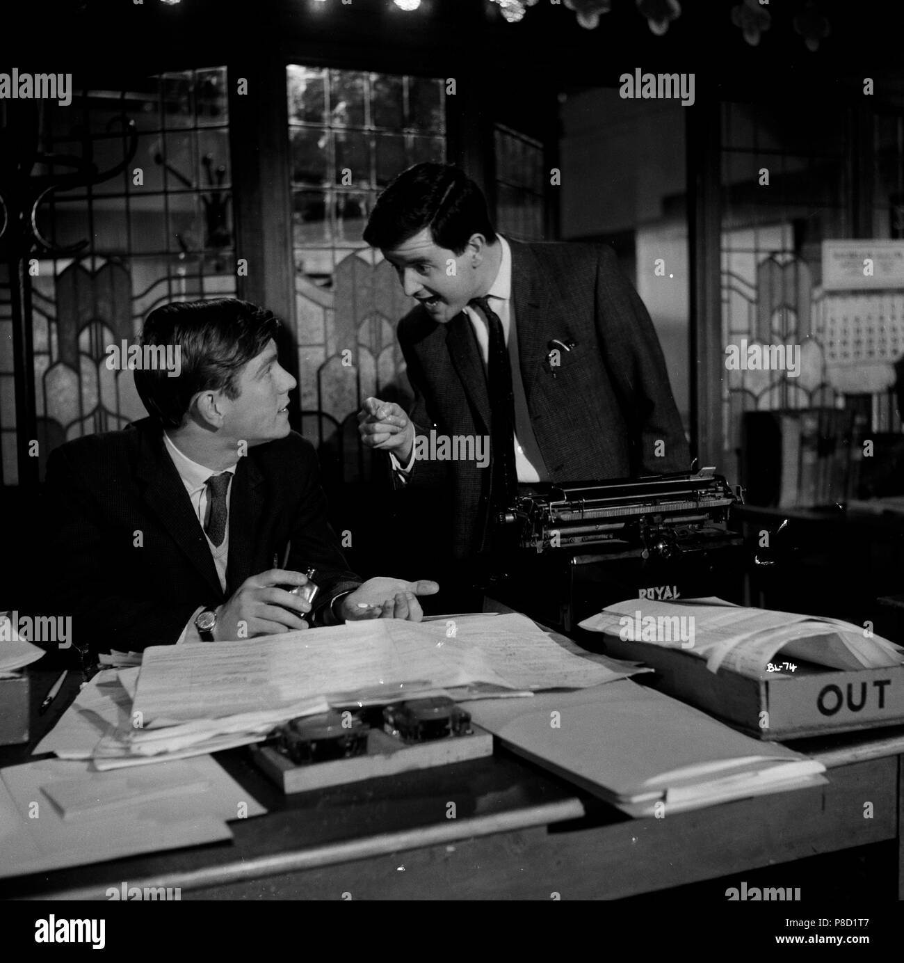 Billy Liar (1963) Tom Courtenay, Rodney Bewes, Date: 1963 Stock Photo ...