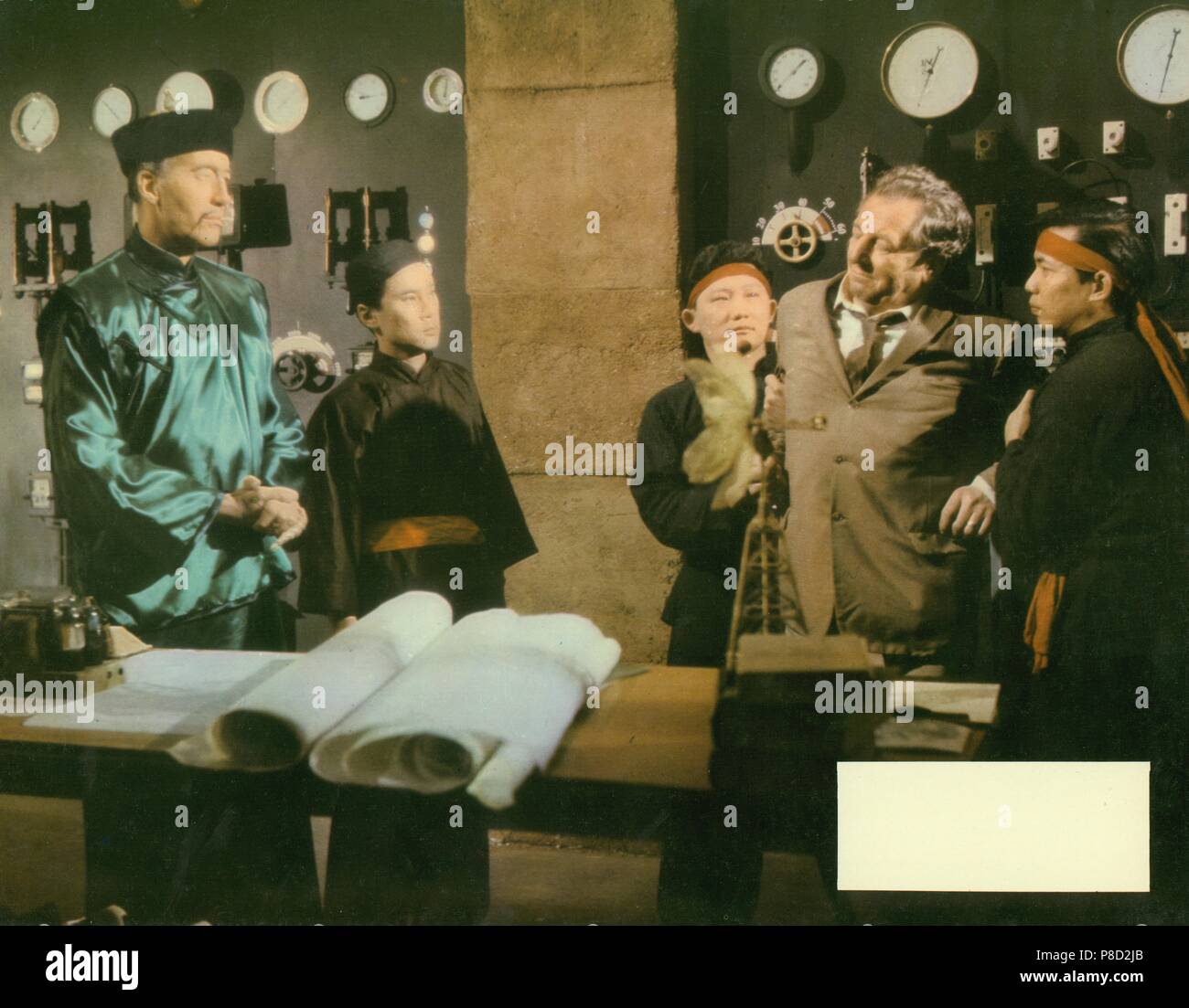 The Brides of Fu Manchu (1966) Christopher Lee, Rupert Davies, Burt ...