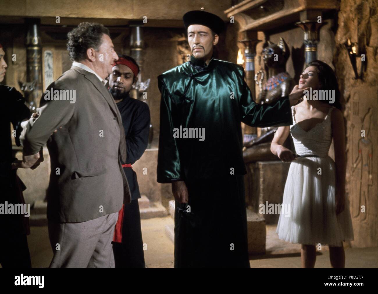 The Brides of Fu Manchu (1966) Christopher Lee, Rupert Davies, Date ...