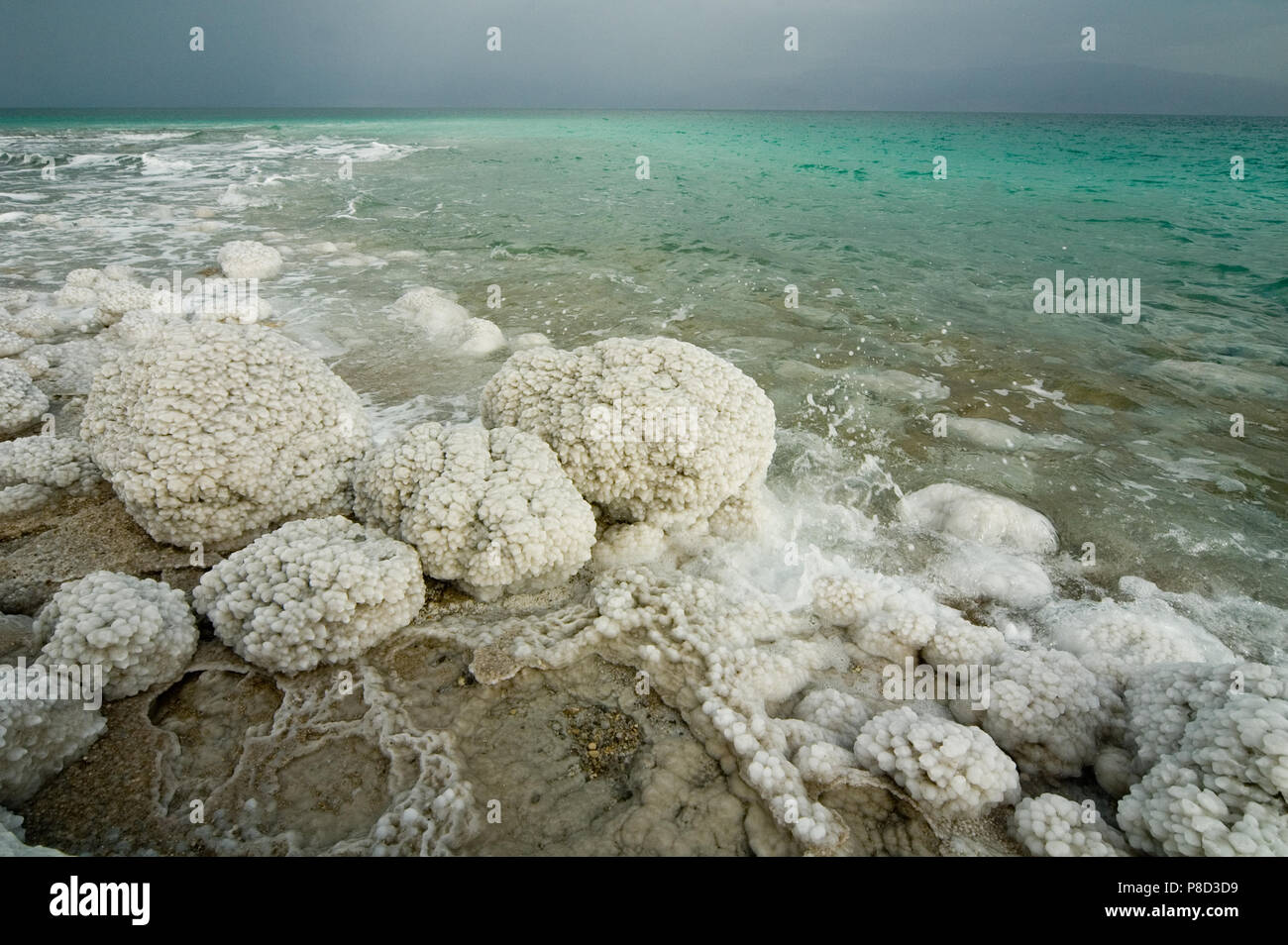 Dead sea Salt formations, Israel Stock Photo - Alamy