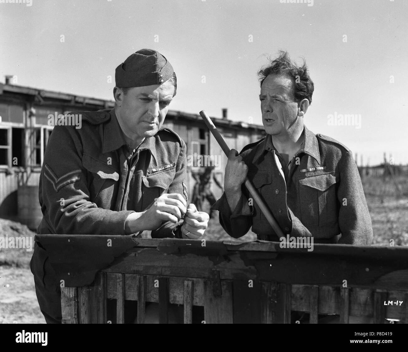 Captive Heart (1946) Jack Warner, Mervyn Johns, Date: 1946 Stock Photo ...