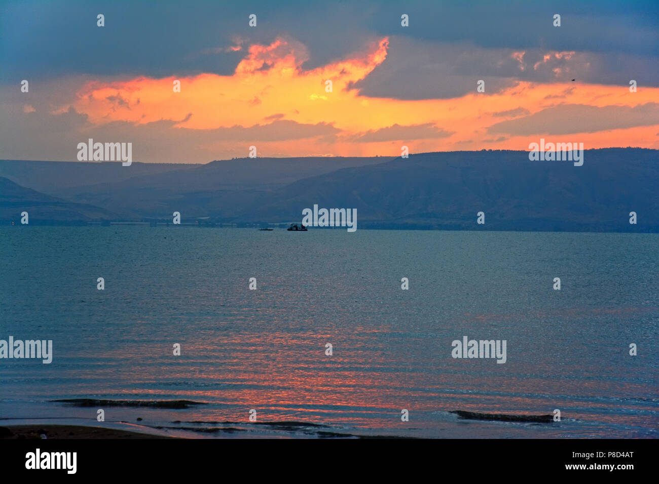 Sea of galilee israel sunset hi-res stock photography and images - Alamy