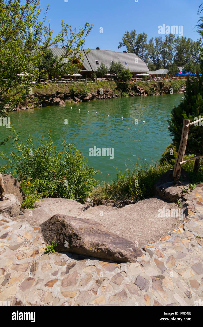 Man made pond in desert hi-res stock photography and images - Alamy