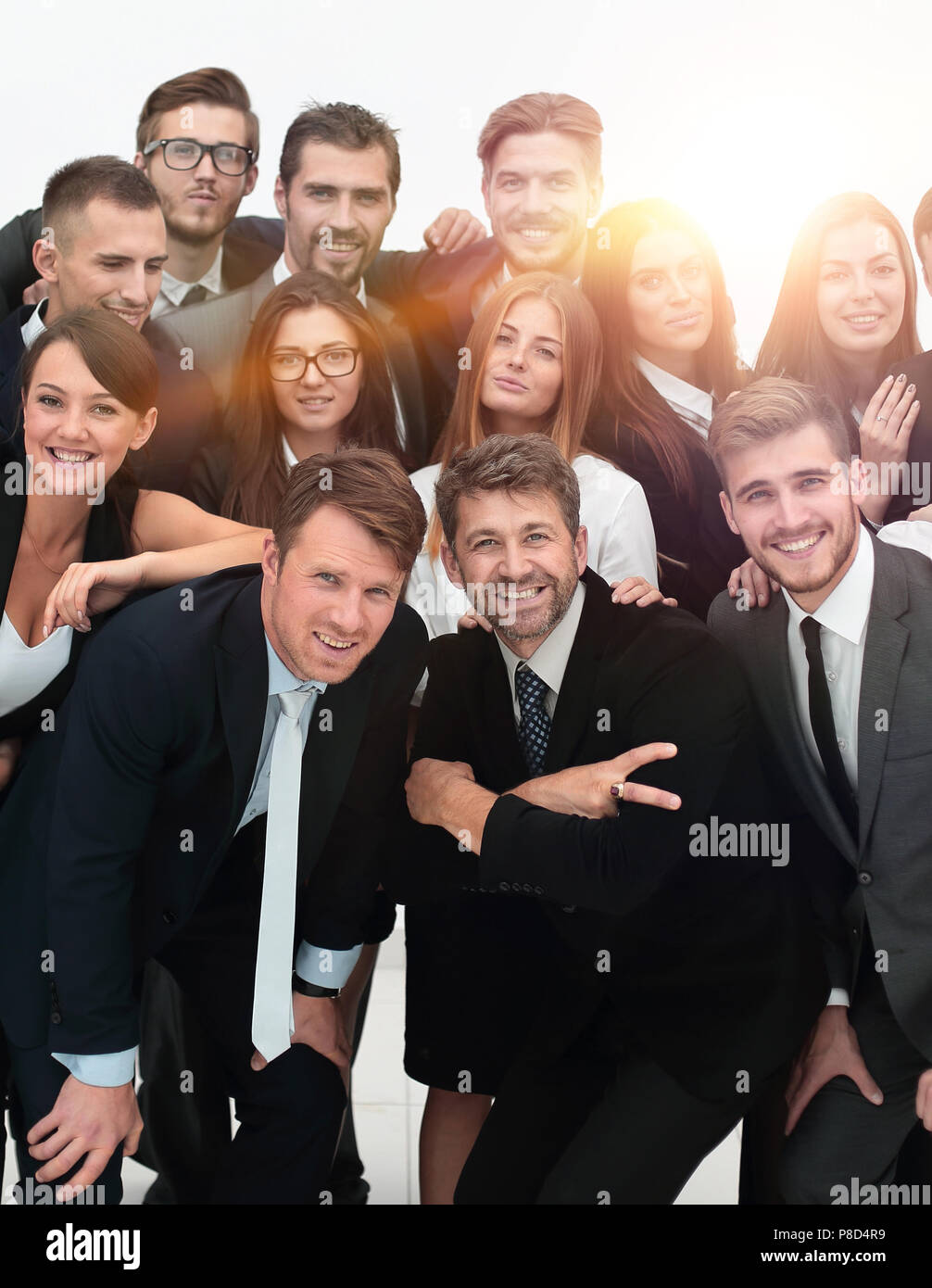 portrait professional a great business team Stock Photo - Alamy