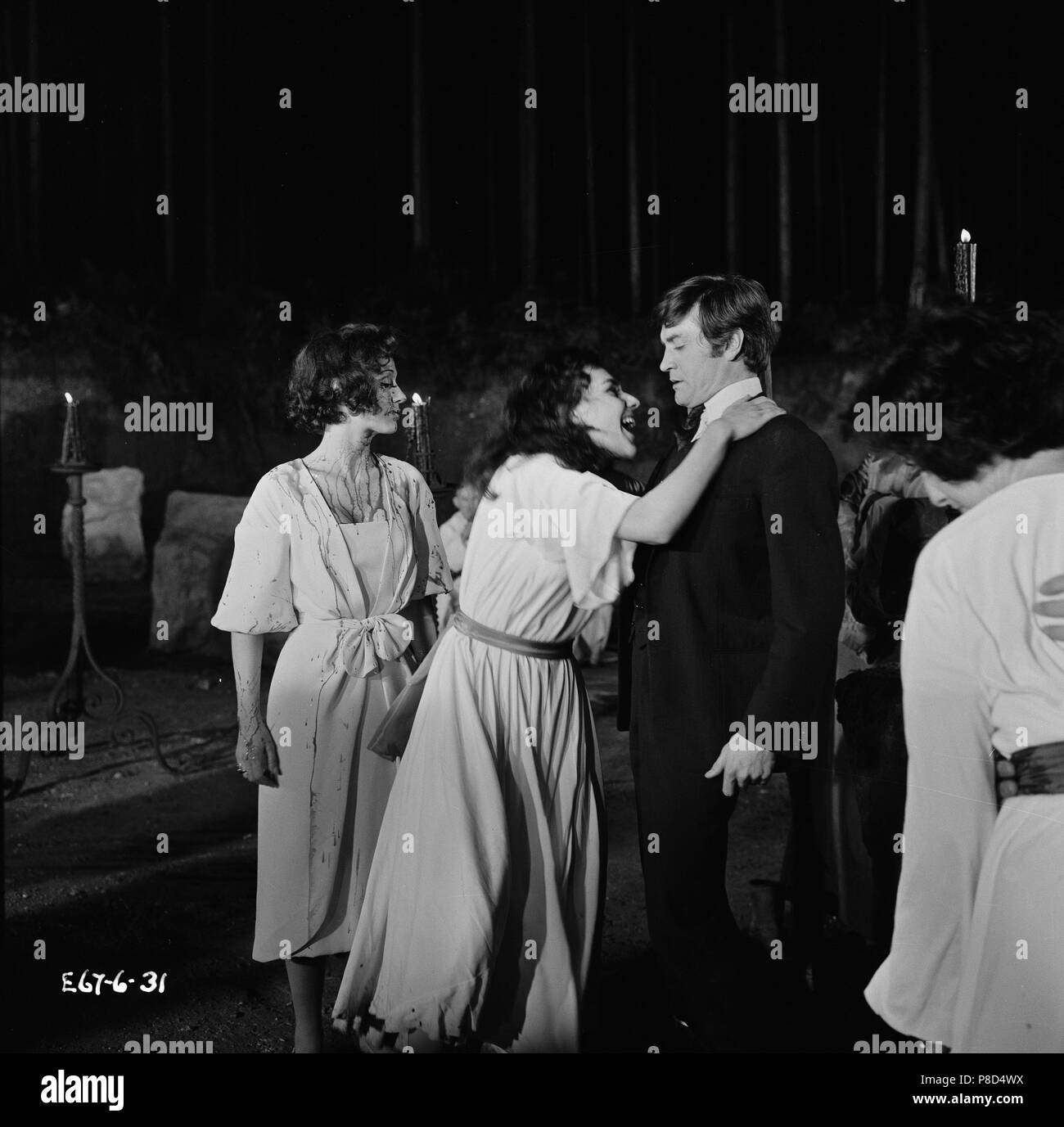 The Devil Rides Out (1968) Patrick Mower, Date: 1968 Stock Photo - Alamy