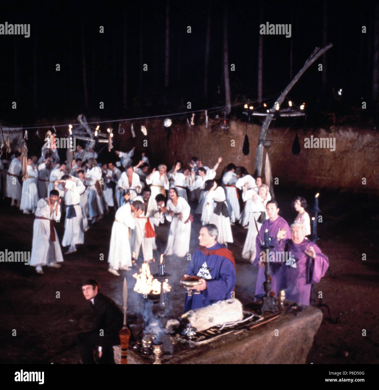 The Devil Rides Out (1968) Charles Gray, Date: 1968 Stock Photo - Alamy