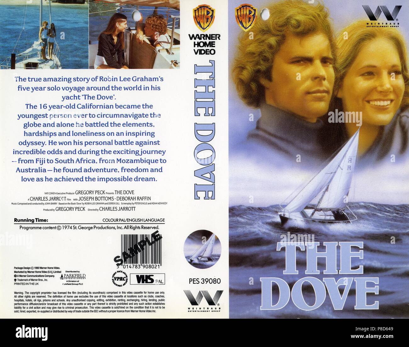 The Dove (1974) Joseph Bottoms, Publicity information Date: 1974 Stock ...