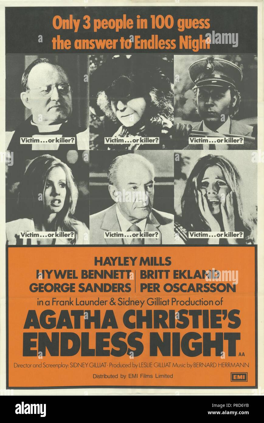 Endless night 1972 hi-res stock photography and images - Alamy