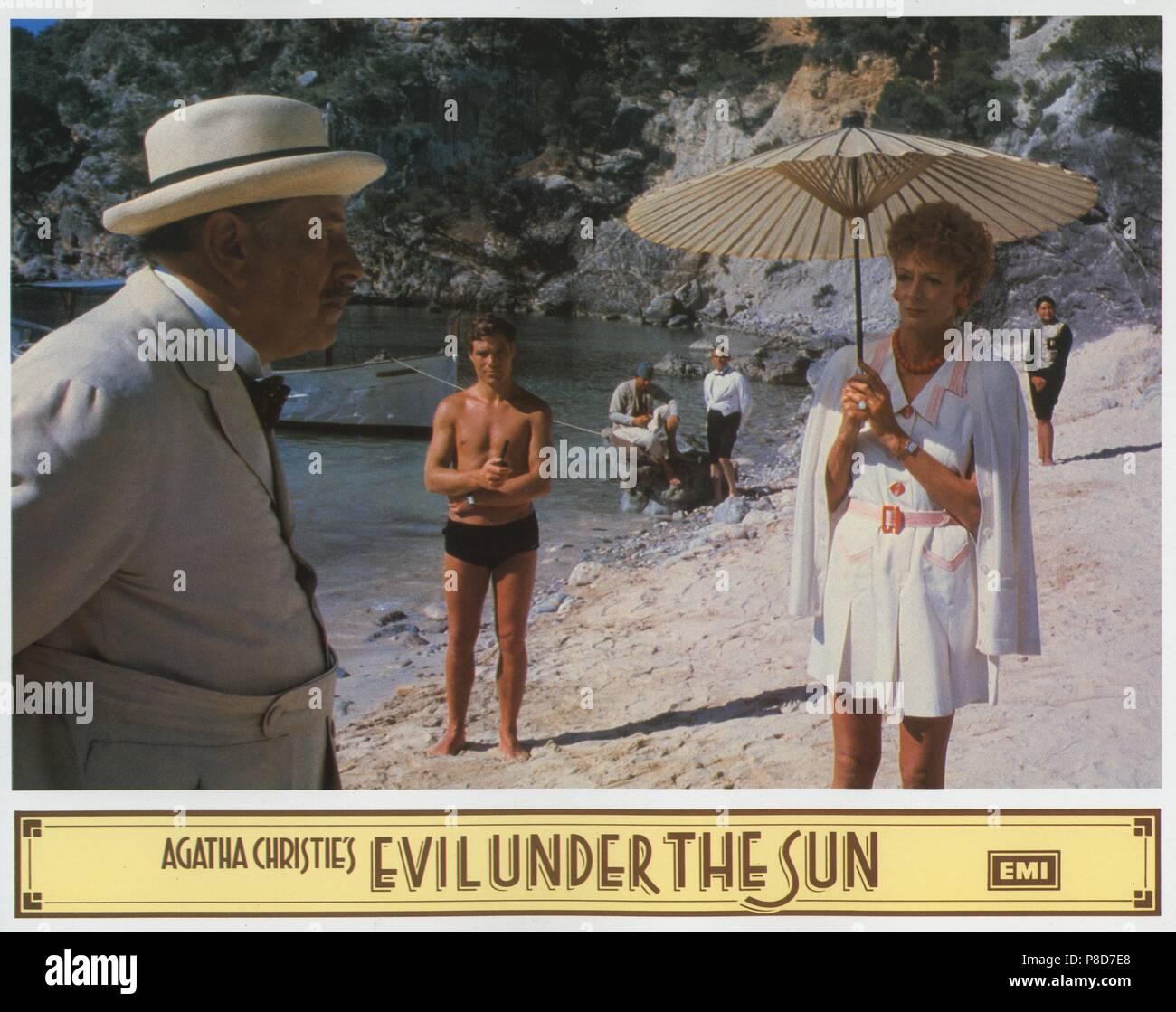 Evil under the Sun (1982) Peter Ustinov, Nicholas Clay, Maggie Smith ...