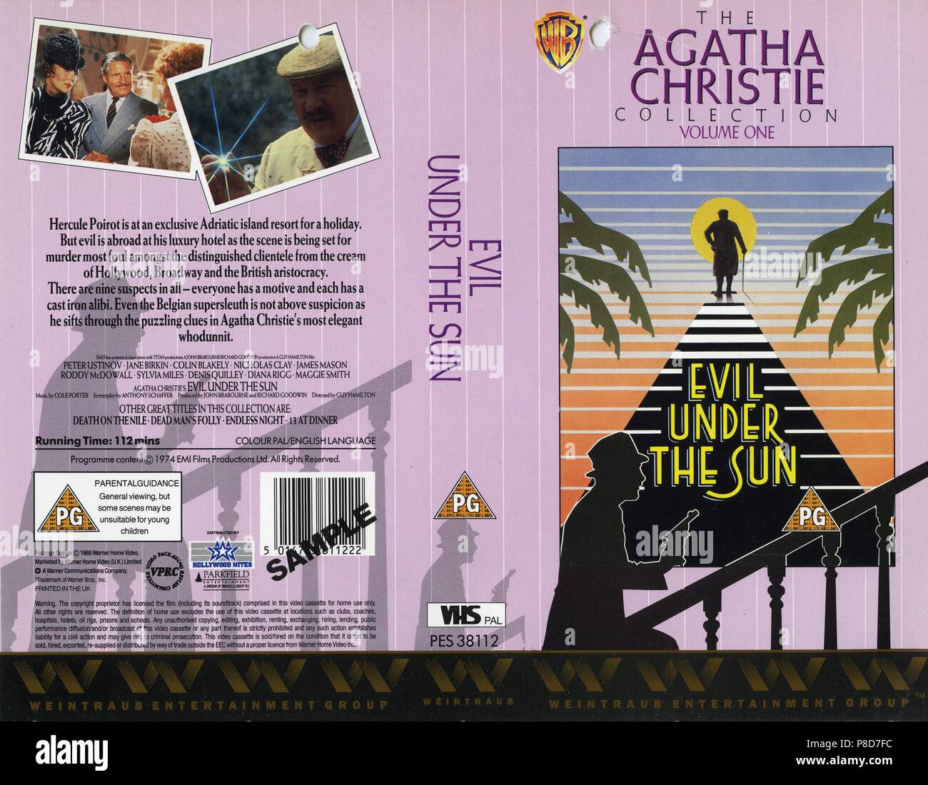 Evil under the sun 1982 publicity information hi-res stock photography ...